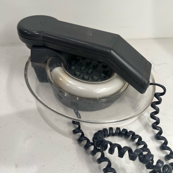 Vintage | Other | Vintage 9s Cicena Shelia Telephone Clear Neon Light ...